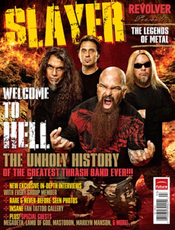 SLAYER – Revolver Magazine Salutes Thrash Metal Legends With The Book ...