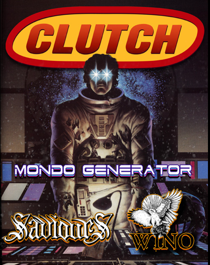 CLUTCH Concert Overview: CLUTCH At The Crocodile Rock Cafe, Allentown ...