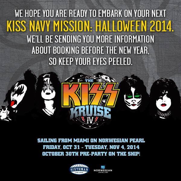 Kiss Kruise 4 Logo KISS Kruise V Guitar Picks – KISS Pick Haven