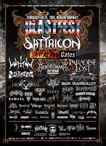 BLASTFEST Announce Final Bands Including WATAIN | Metal Odyssey > Heavy Metal Music Blog