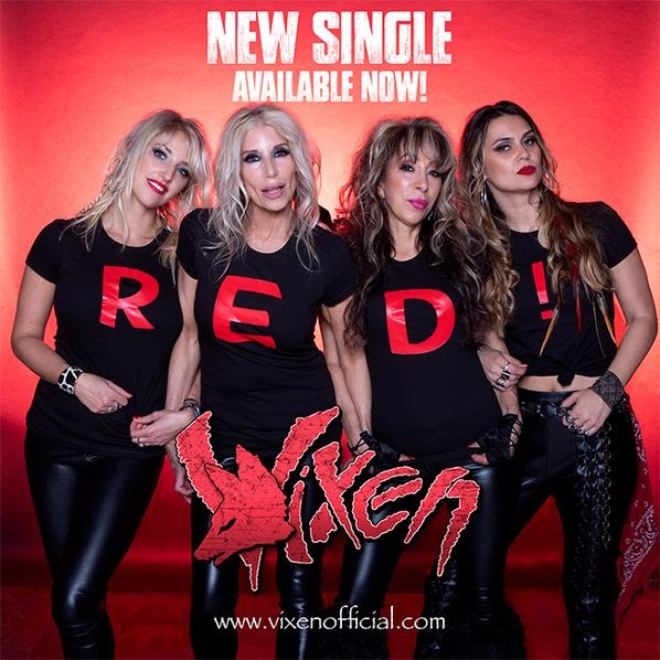 Legendary Female Rock Band VIXEN Release New Single “Red” And Premiere ...