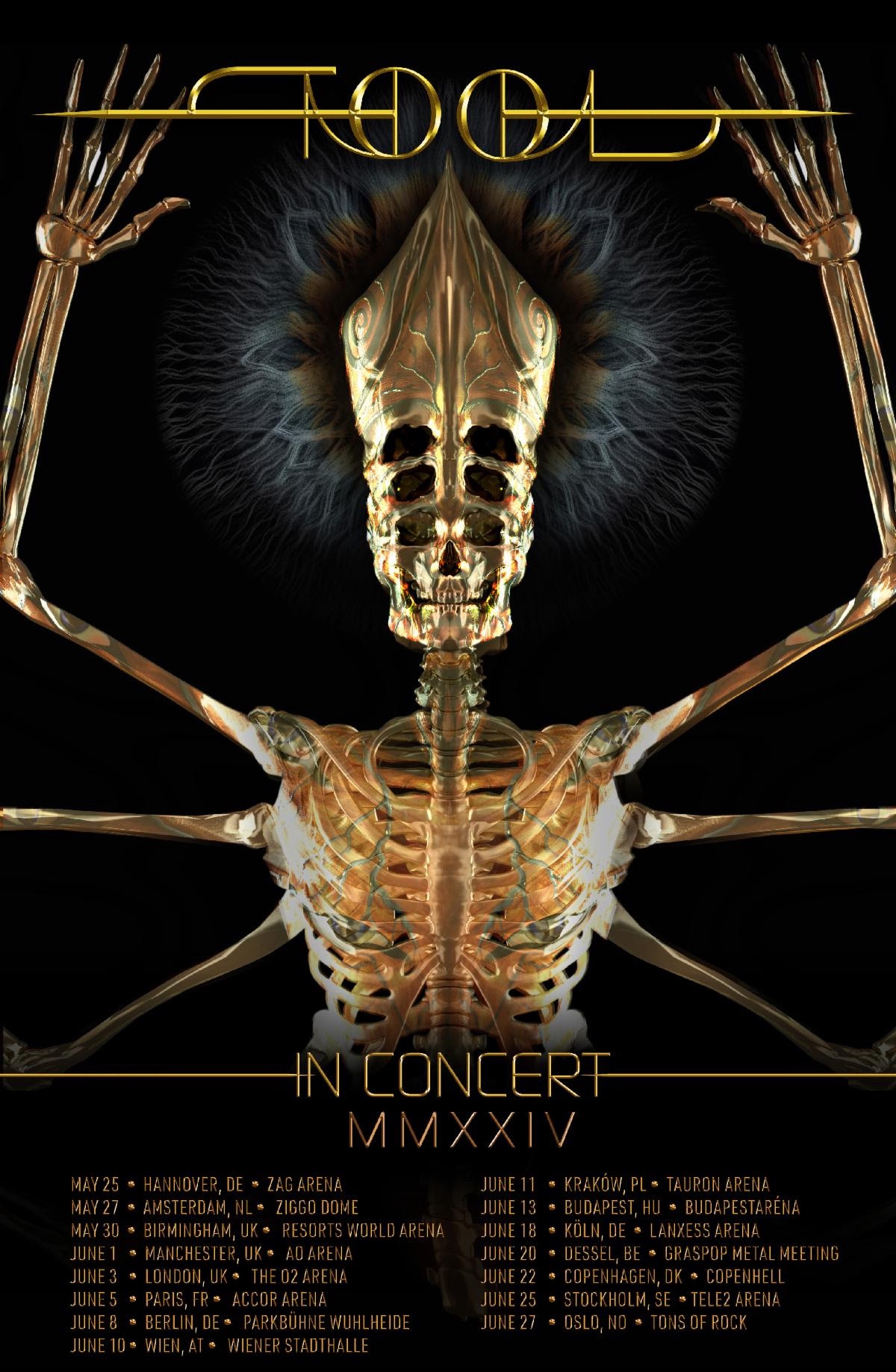 TOOL RETURN TO EUROPE FOR SPRING TOUR – Dates Include Performances At ...