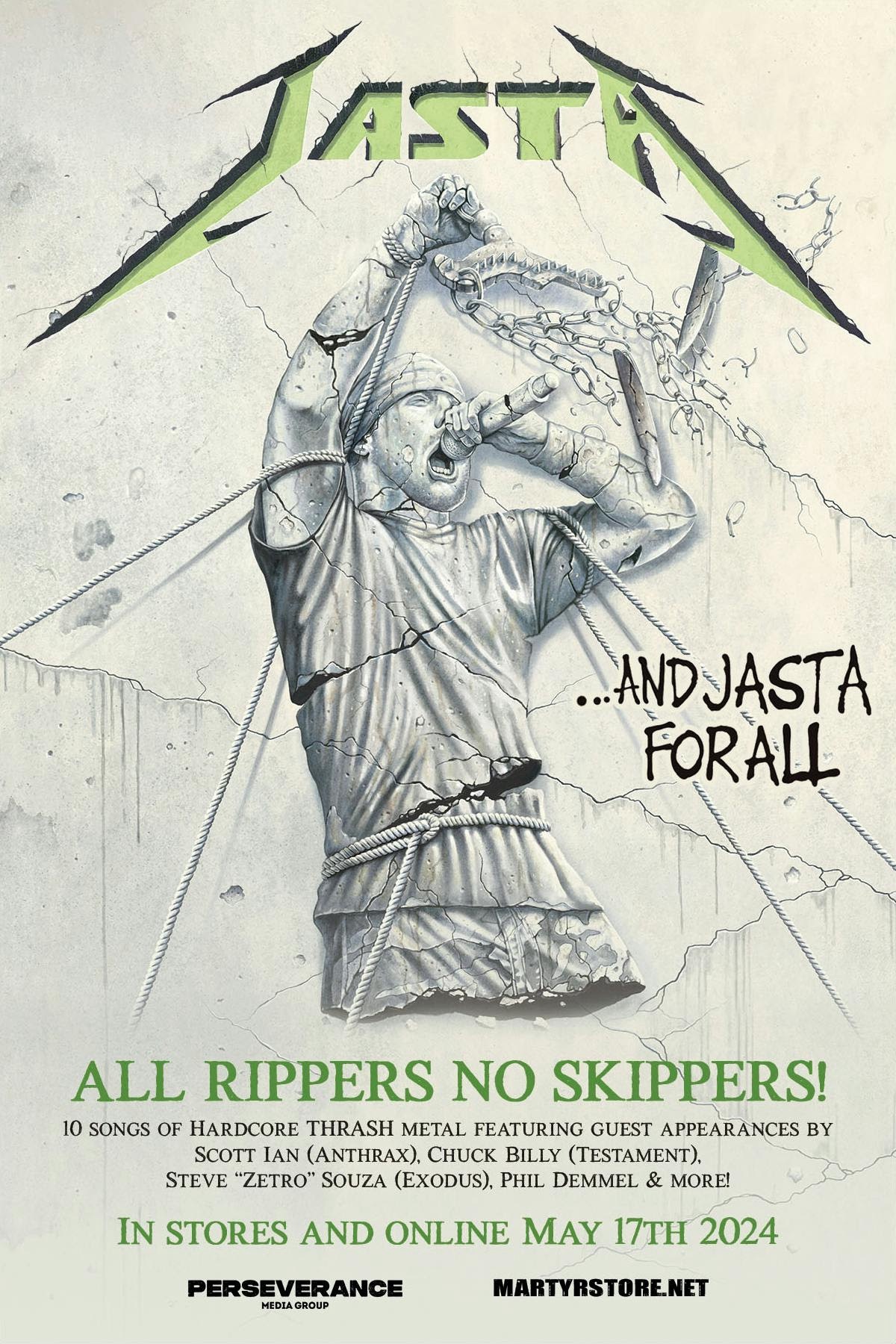 JASTA – Release Date Announced For New Studio Album …And Jasta For All ...