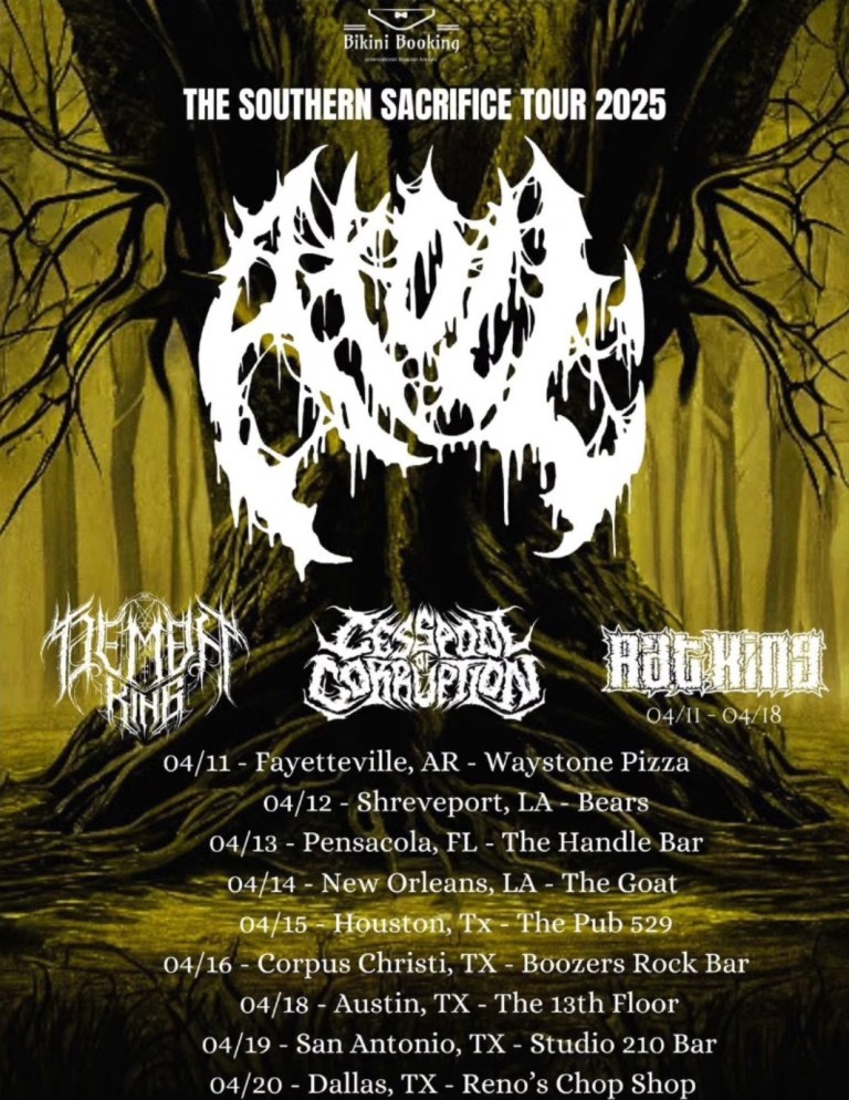 ATOLL Announces 2025 Tour: The Southern Sacrifice Tour | Metal Odyssey ...