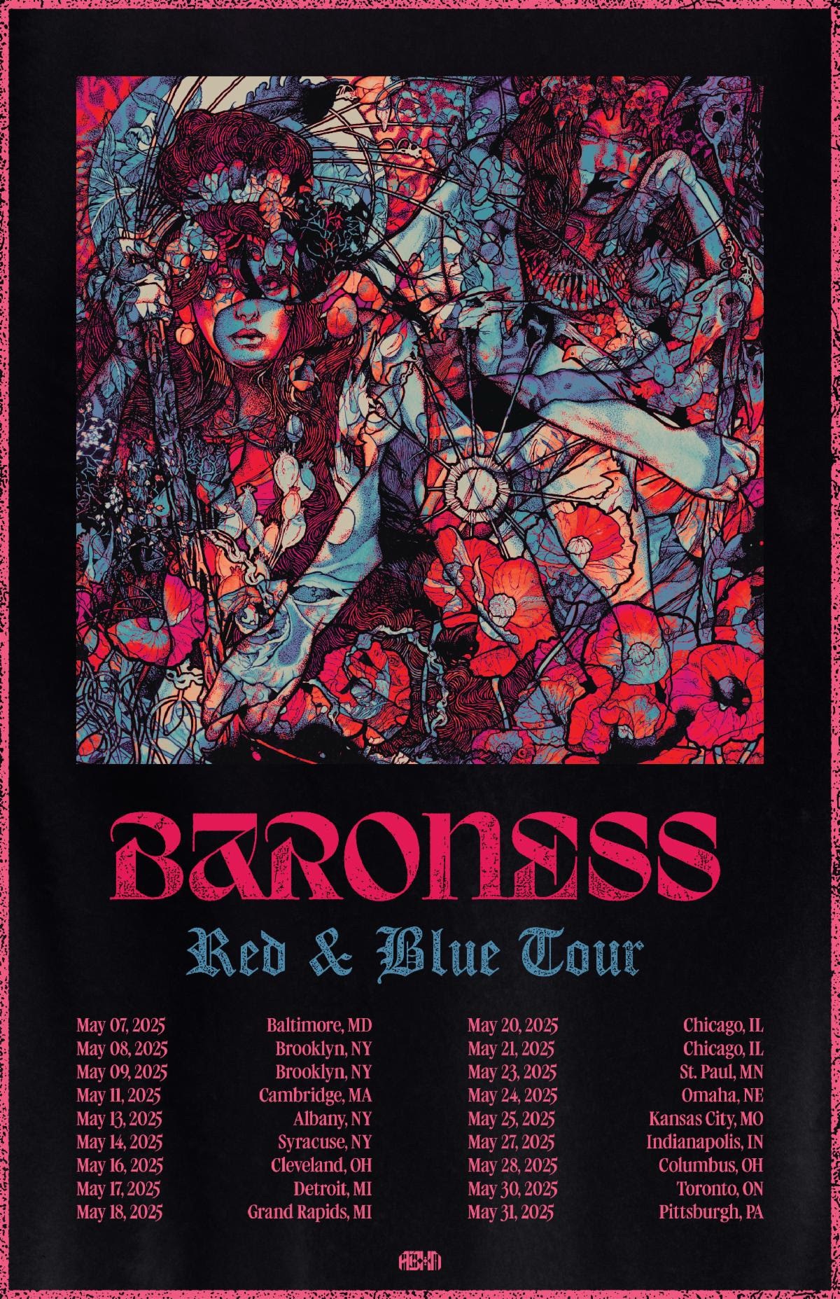 BARONESS – Announces The Red & Blue Tour | Metal Odyssey > Heavy Metal ...