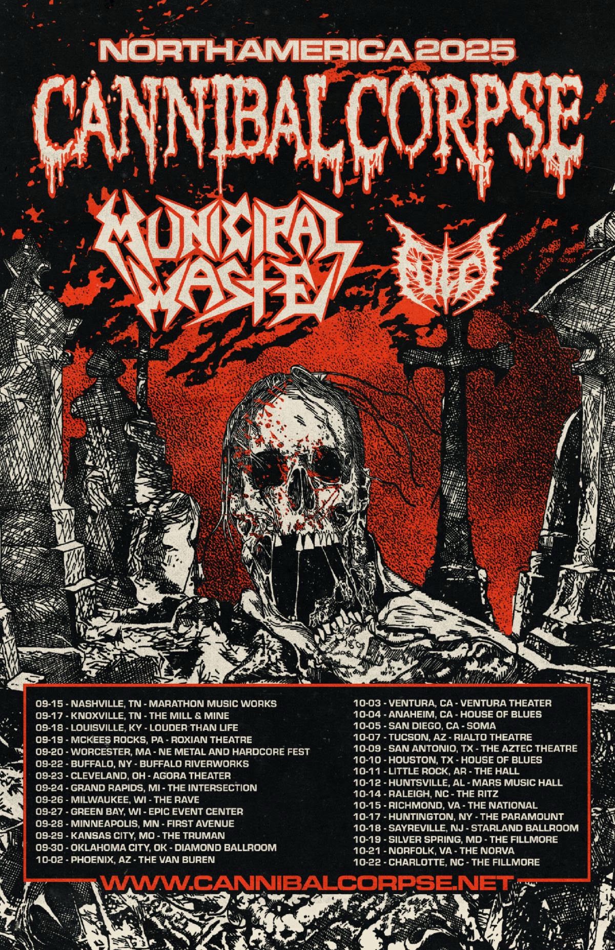 FULCI – Italian Death Metal Outfit Announces Summer/Fall US Tour With ...