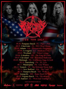 BURNING WITCHES – Reveal Album Artwork, Track List, Video Single ...