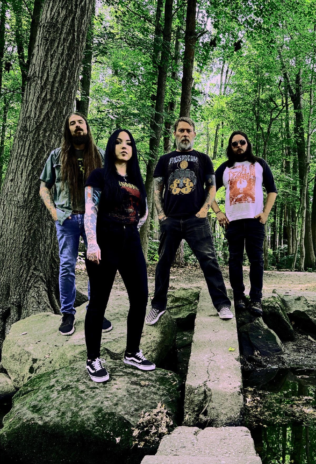 RADIAN – Ohio Sludge Metal Quartet Books Autumn 2025 Tour Dates | Band ...