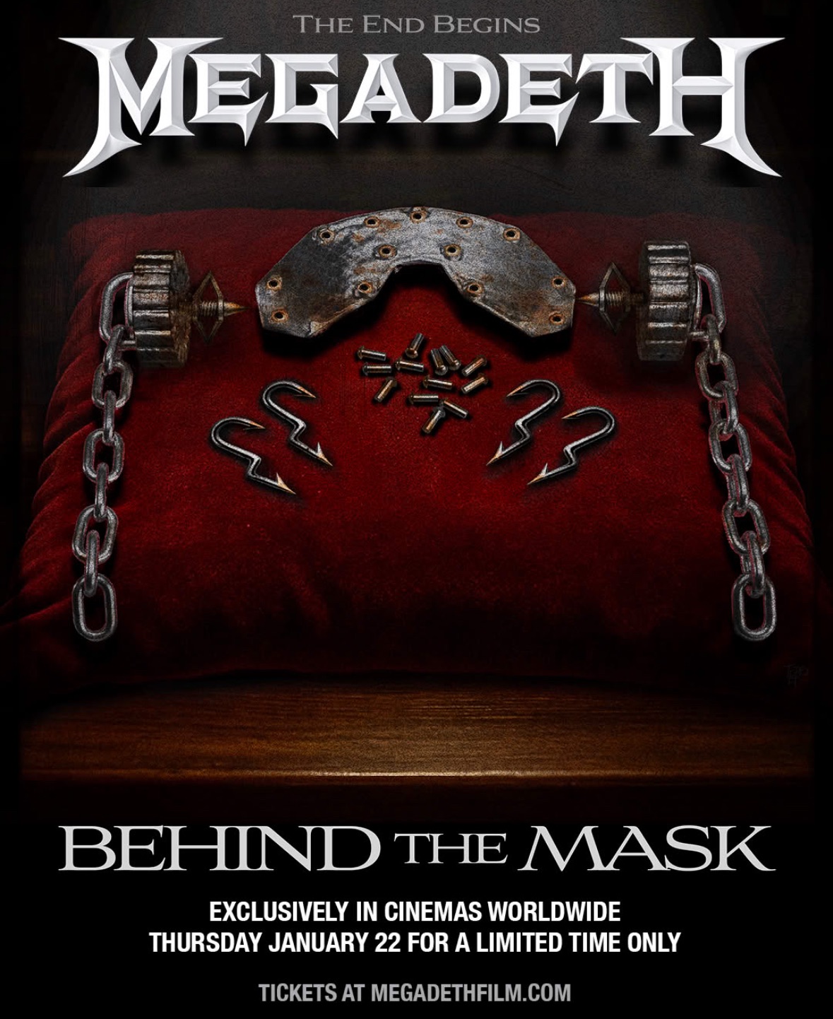 MEGADETH Behind The Mask – Hits The Big Screen Worldwide On January ...