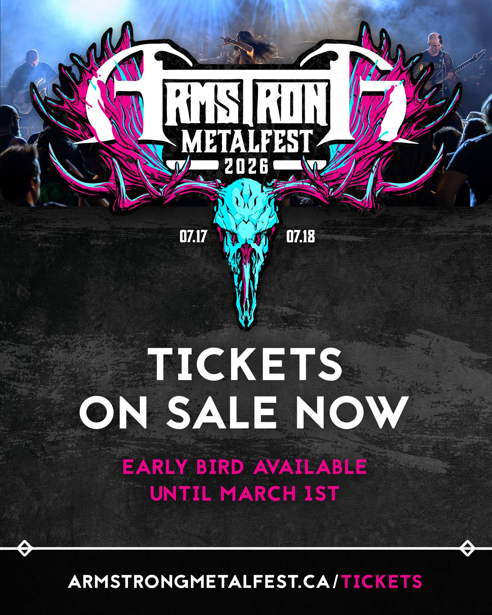ARMSTRONG METALFEST 2026 – Tickets On Sale Now! The Okanagan’s Ultimate ...
