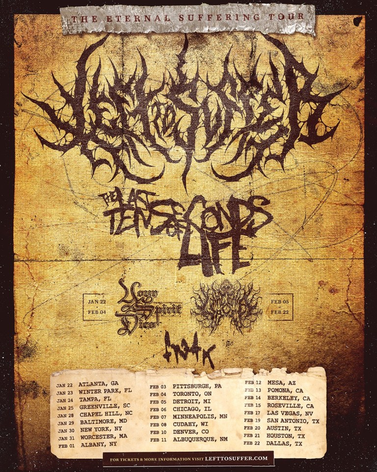 THE LAST TEN SECONDS OF LIFE Confirms The Dead Ones Record Release ...